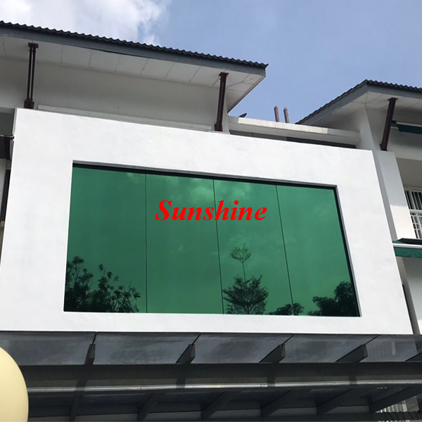 Green out, Silver in USA Window Film - Window Tint Installation