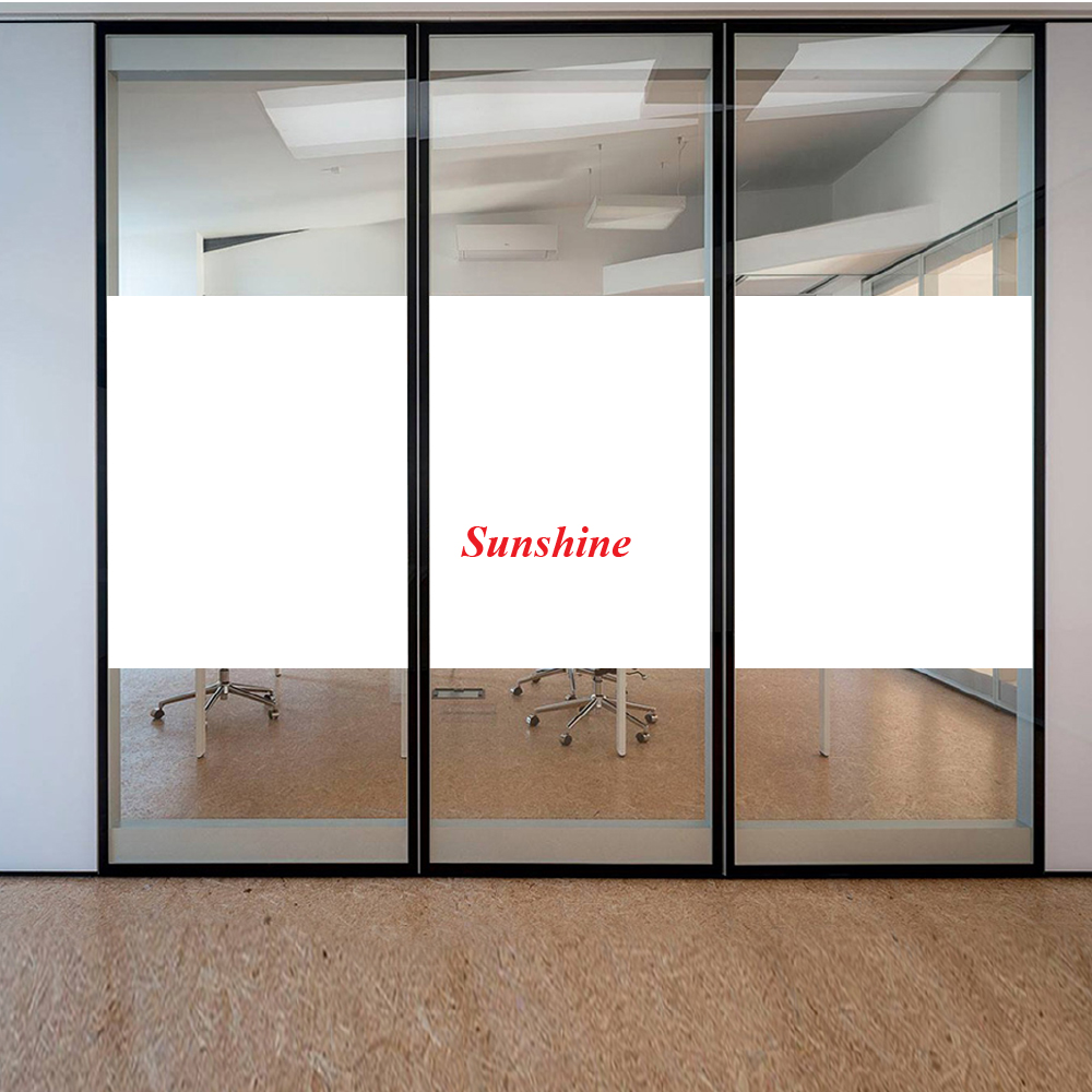 Blackout White Sticker - Window Tint Installation