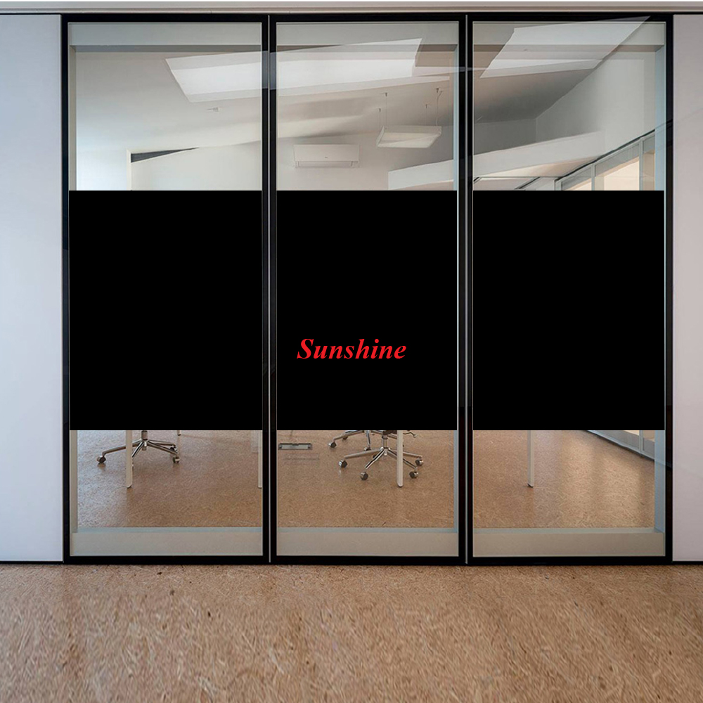 Blackout Black Sticker - Window Tint Installation